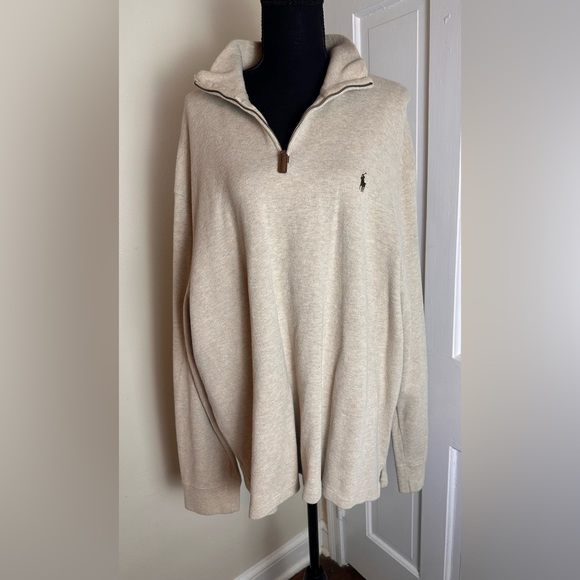 Polo Ralph Lauren | Sweaters | Polo Rl Mens Big And Tall Half Zip Mens ...